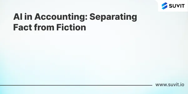 AI in Accounting: Myths vs. Reality for CAs in India